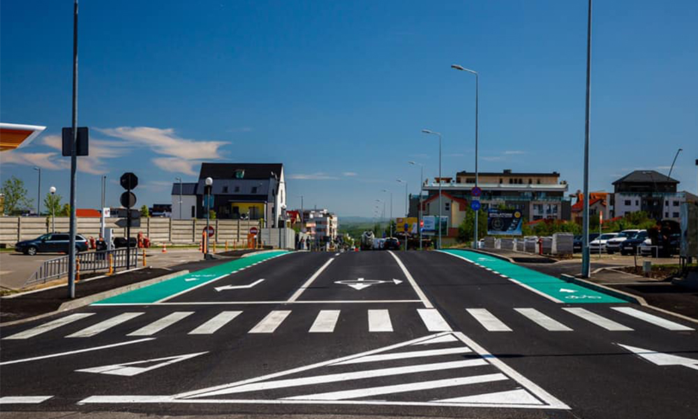 Cum arată o stradă din Cluj, recent modernizată » Apix.ro