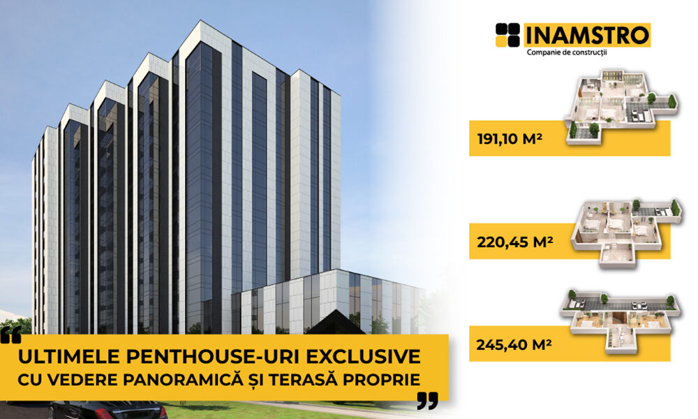 Descoperă ultimele disponibilități în complexul rezidențial cu cea mai frumoasă vedere din Iași ...