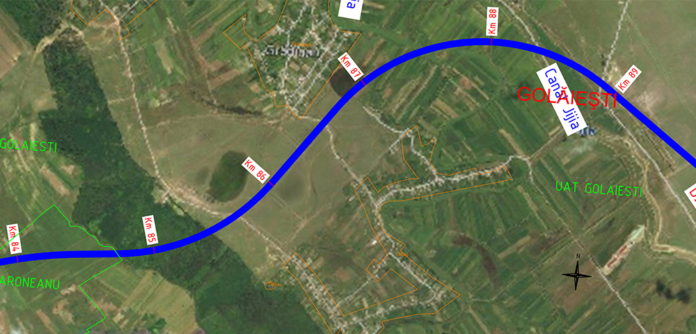 EXCLUSIV Traseul final al autostrăzii A8 prin fiecare localitate ...