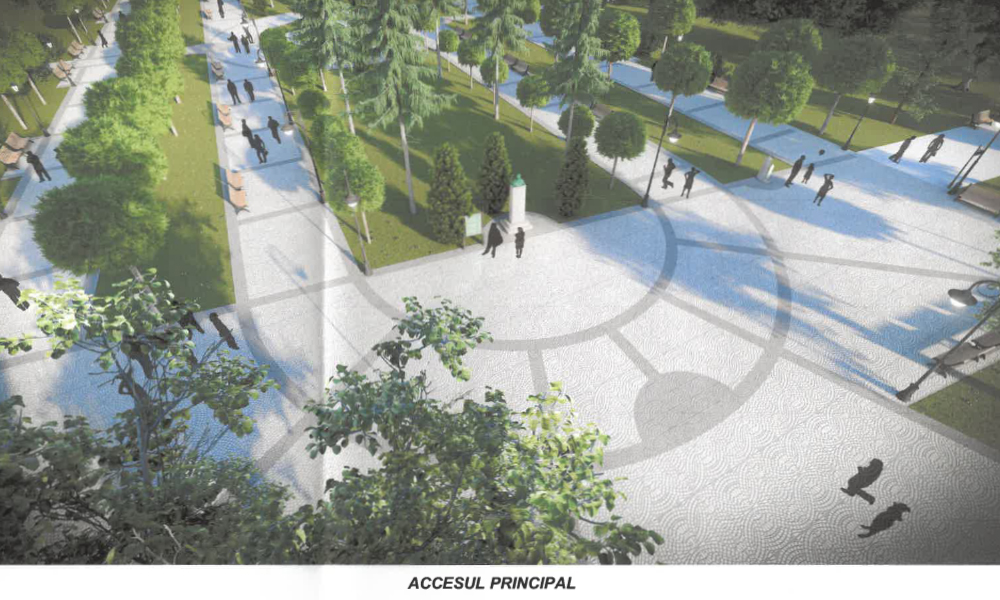 FOTO Cum ar urma să arate parcul Copou după reabilitare - imagini în ...